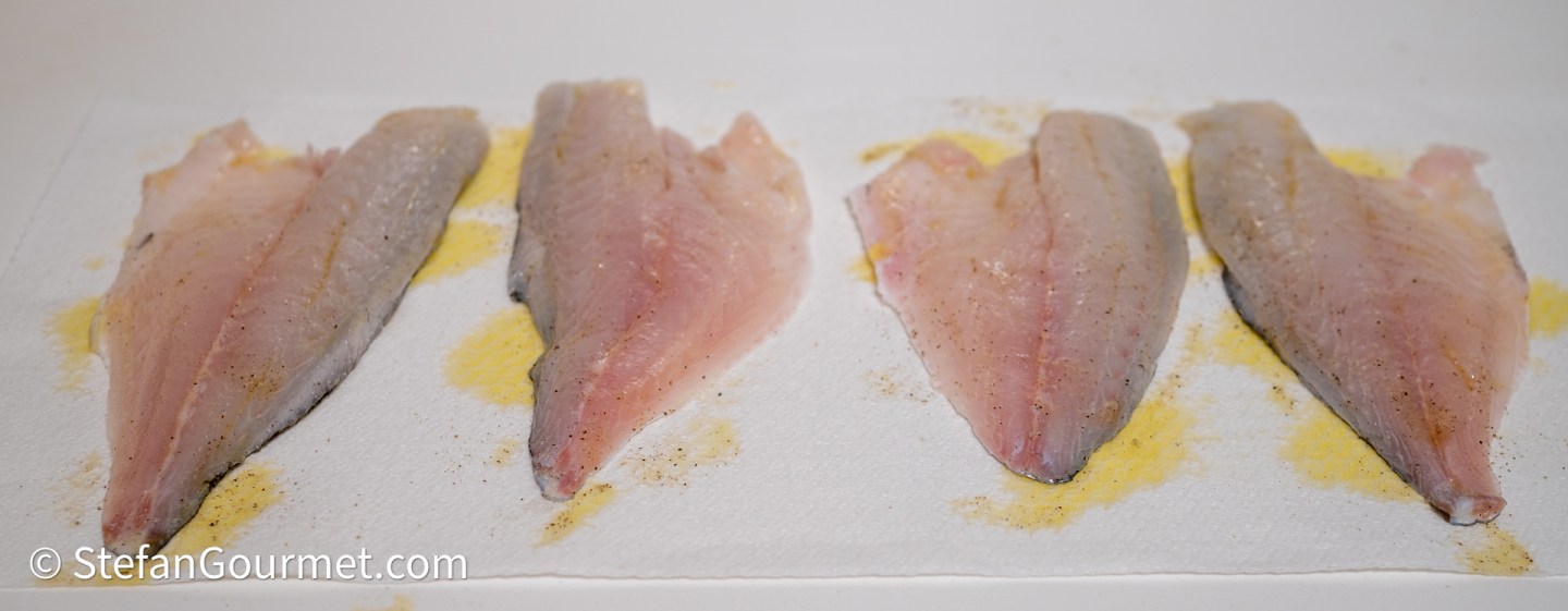 Dorade met pompoenvelouté (Orata con vellutata di zucca) – Sous vide koken