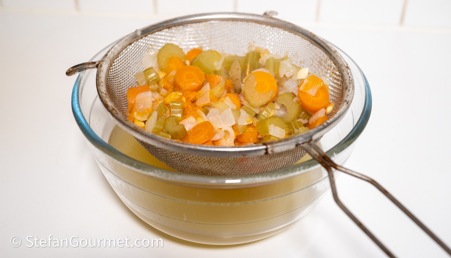 Dorade met pompoenvelouté (Orata con vellutata di zucca) – Sous vide koken