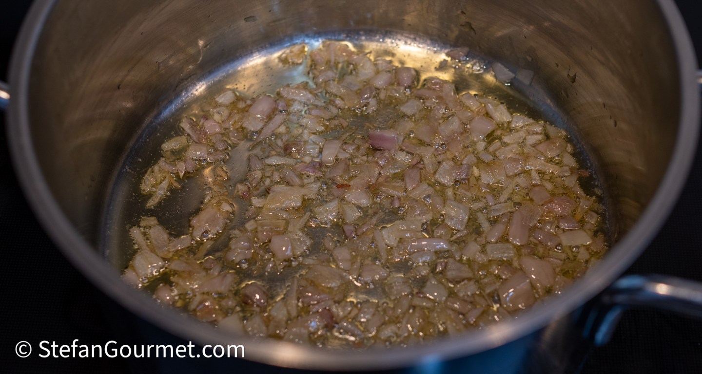 Dorade met pompoenvelouté (Orata con vellutata di zucca) – Sous vide koken