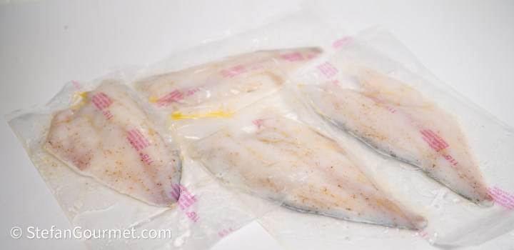 Dorade met pompoenvelouté (Orata con vellutata di zucca) – Sous vide koken