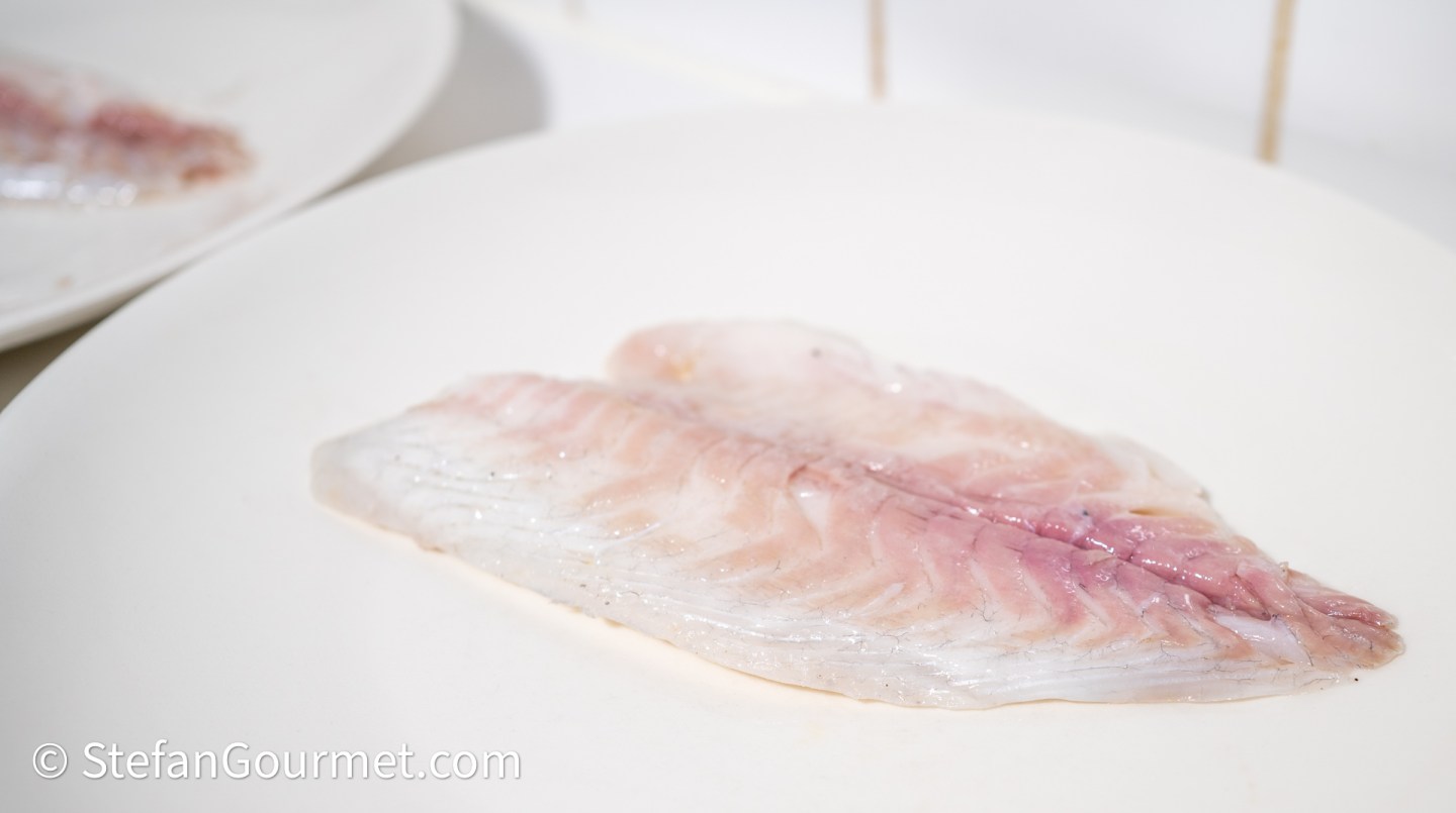 Dorade met pompoenvelouté (Orata con vellutata di zucca) – Sous vide koken